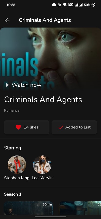 Streamit - Movie, TV Show, Video Streaming Flutter App With WordPress Backend by iqonicdesign